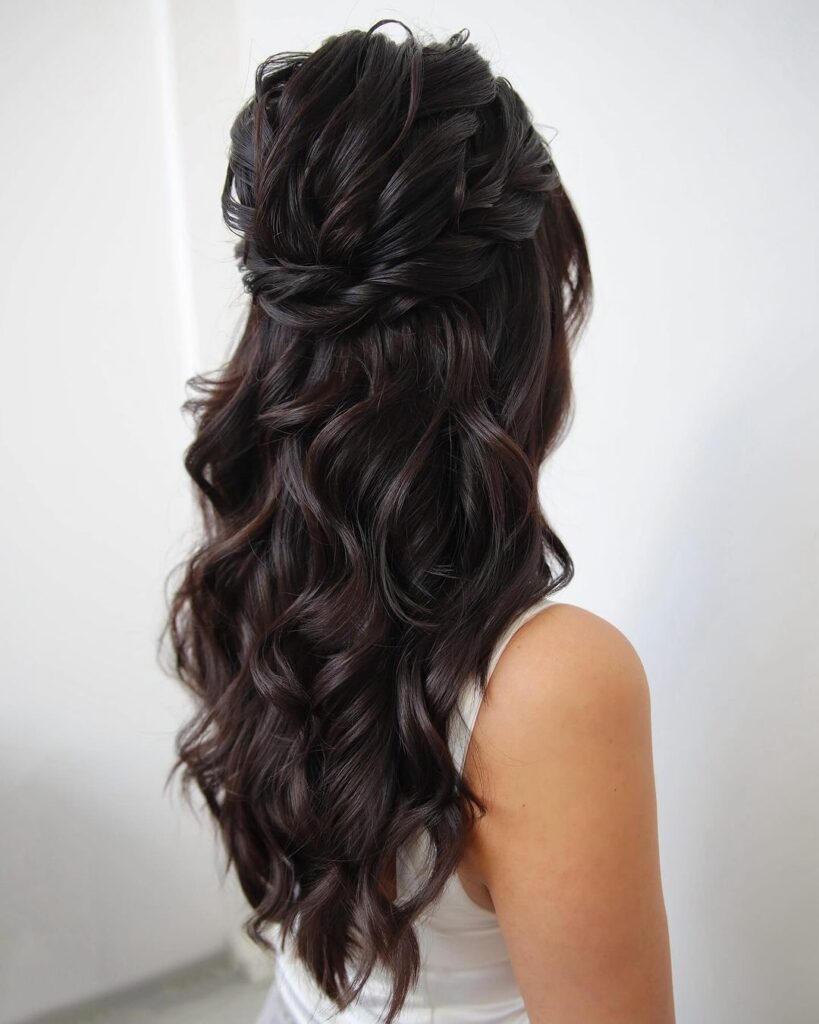 21 Half-Up Half-Down Prom Hair Ideas For A Fairytale Look