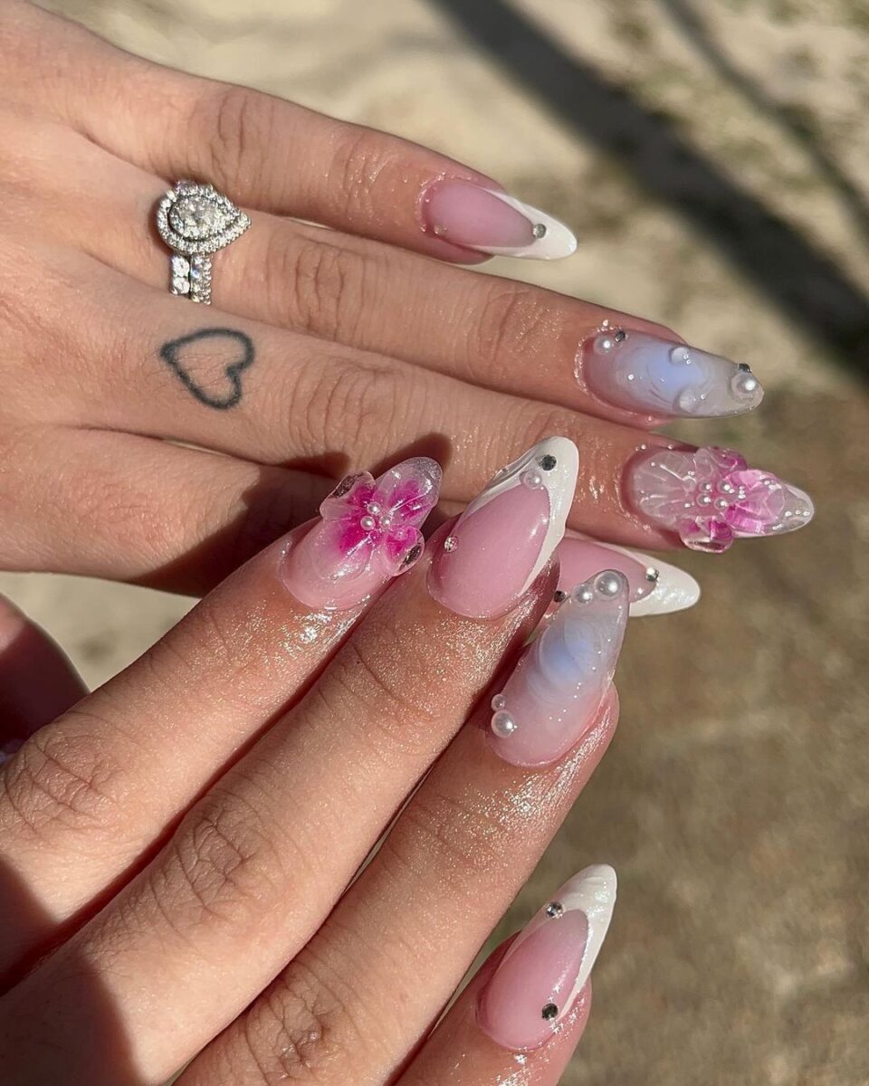 19 Orquideas Nails For A Beautiful Blooming Mani