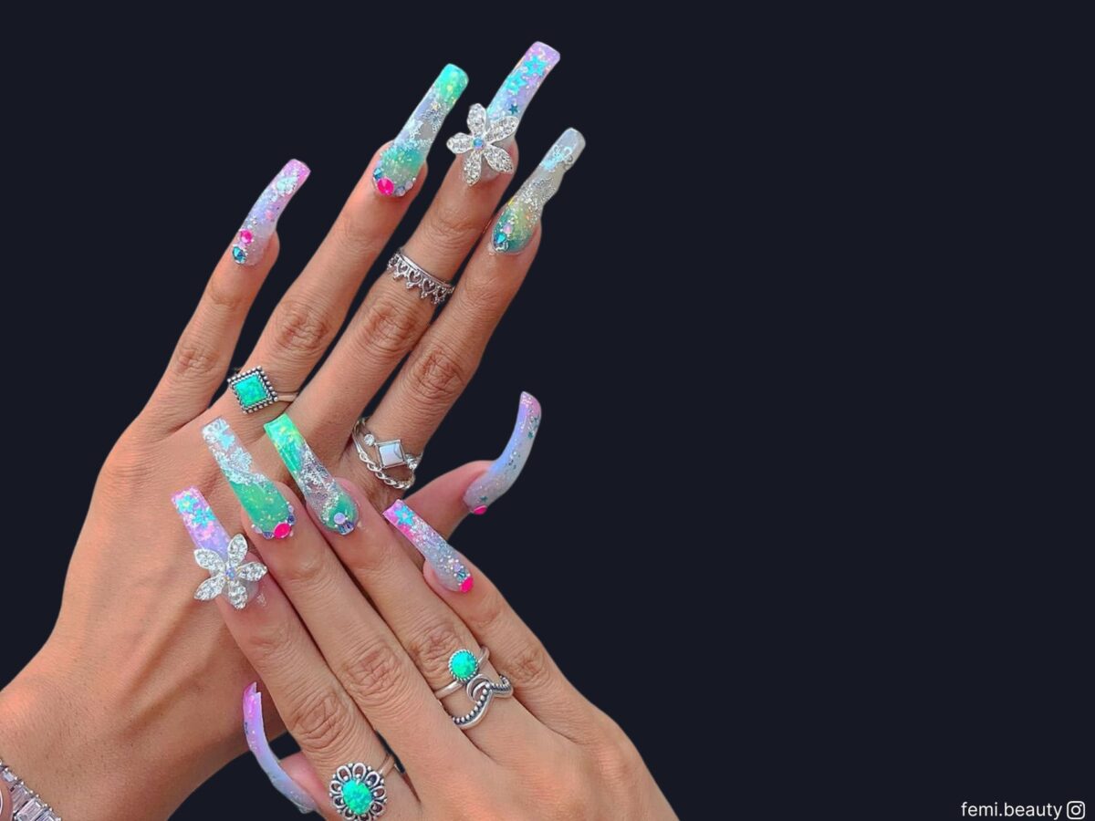 Bibbidi-Bobbidi-Boo This Fairy Nail Art Will Look Splendid On You!