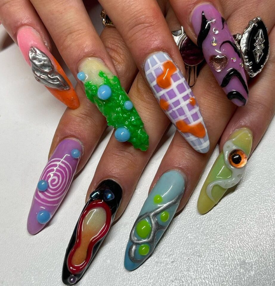 20 Crazy Nails That Will Unleash Your Creative And Playful Side