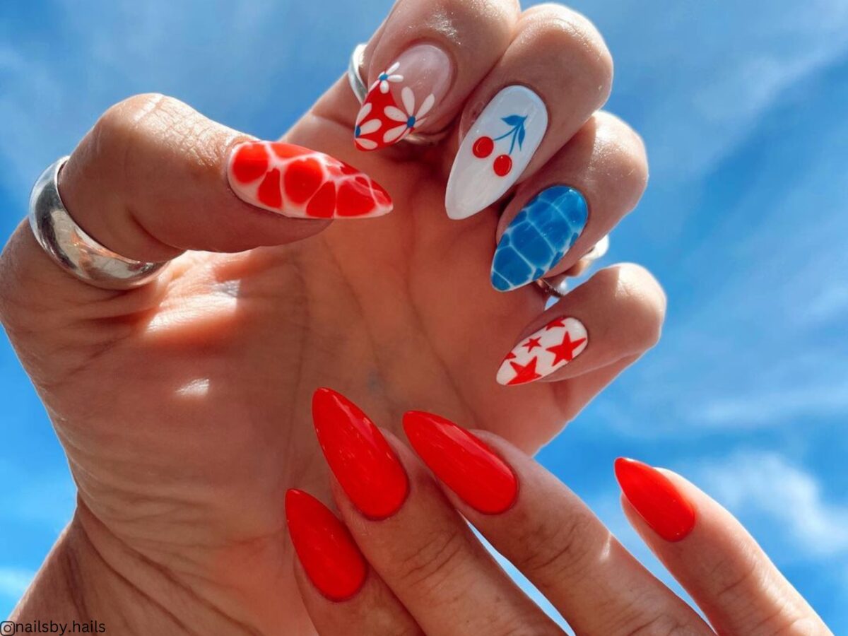 28 Vibrant July Nails To Embrace The Summer Vibes