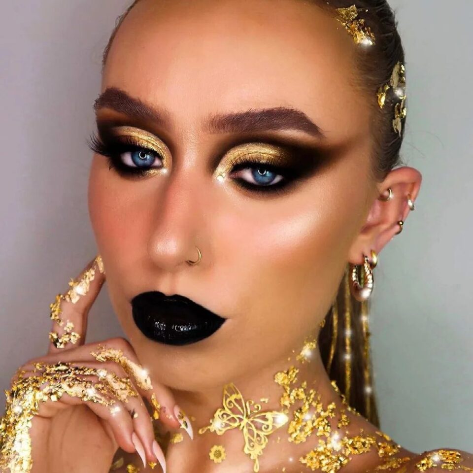 20 Gold Prom Makeup Looks That Boast Glamour And Elegance