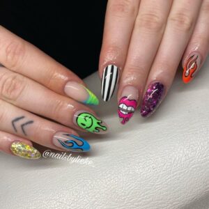 20 Crazy Nails That Will Unleash Your Creative And Playful Side
