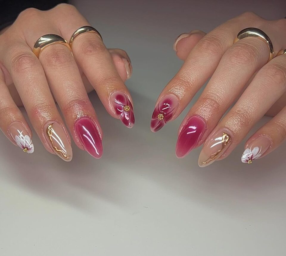 19 Orquideas Nails For A Beautiful Blooming Mani