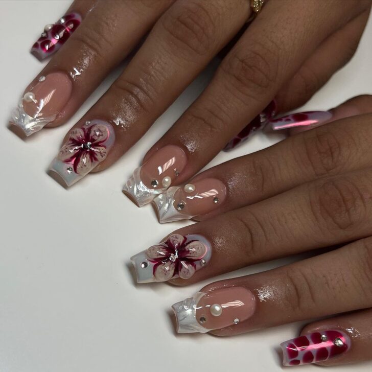 19 Orquideas Nails For A Beautiful Blooming Mani