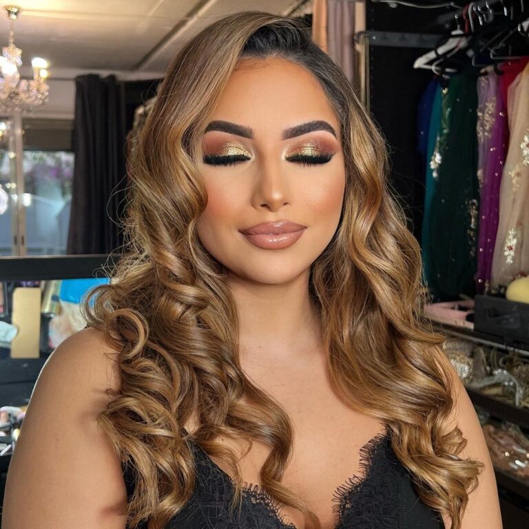 20 Gold Prom Makeup Looks That Boast Glamour And Elegance