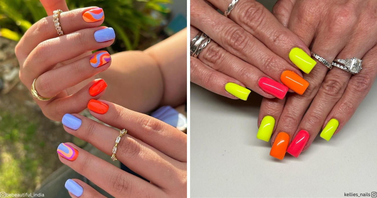 These 25 Vibrant Neon Nails Are Instant Mood Boosters