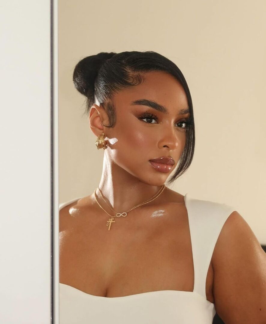 24 Updo With Bangs Combos That Will Make You Look Bang-tastic