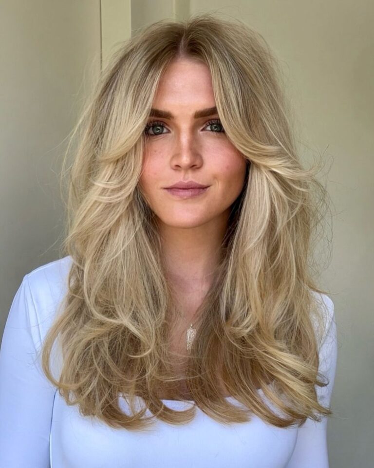 These 22 Face Framing Curtain Bangs Are The Answer To Making A Fringe Work