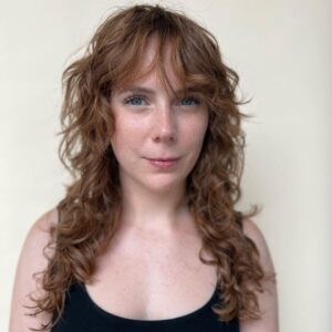 These 22 Face Framing Curtain Bangs Are The Answer To Making A Fringe Work