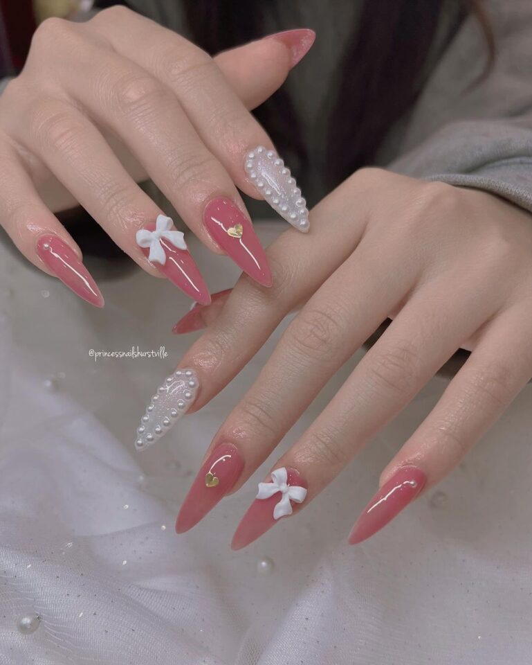 20 Charming Princess Nails To Give You The Modern Royalty Look