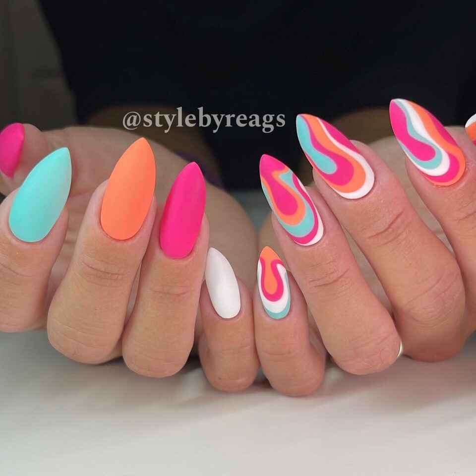 Heat Up Your Look With These 23 Vibrant Summer Nails