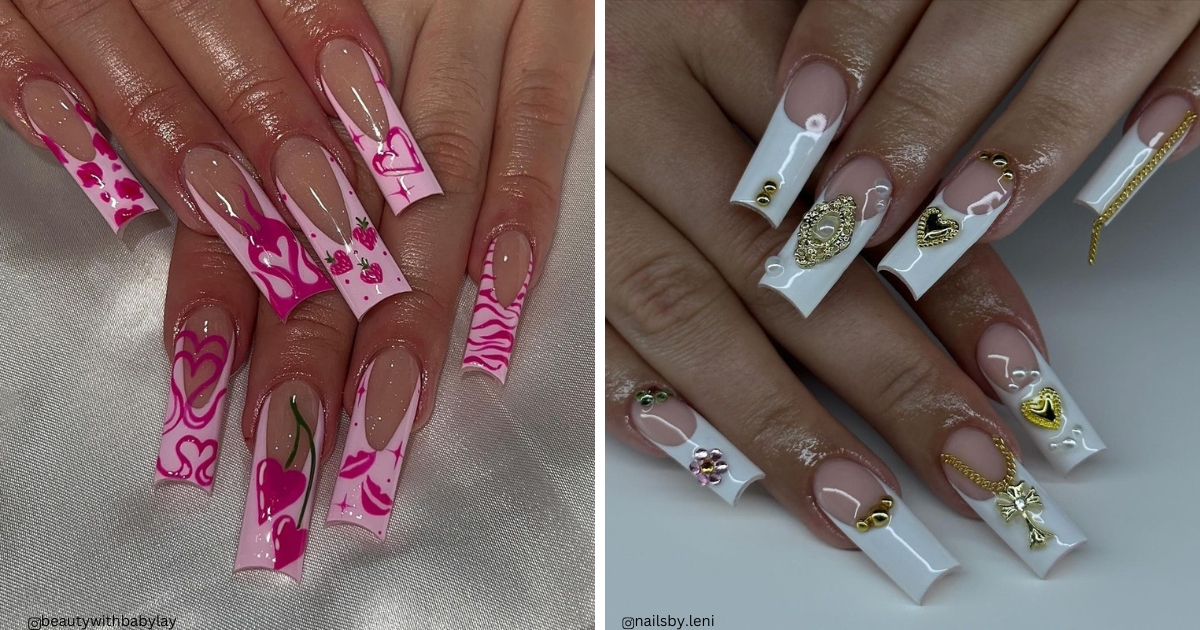 20 Iconic 90s French Tips Nails That Are Back And Better Than Ever