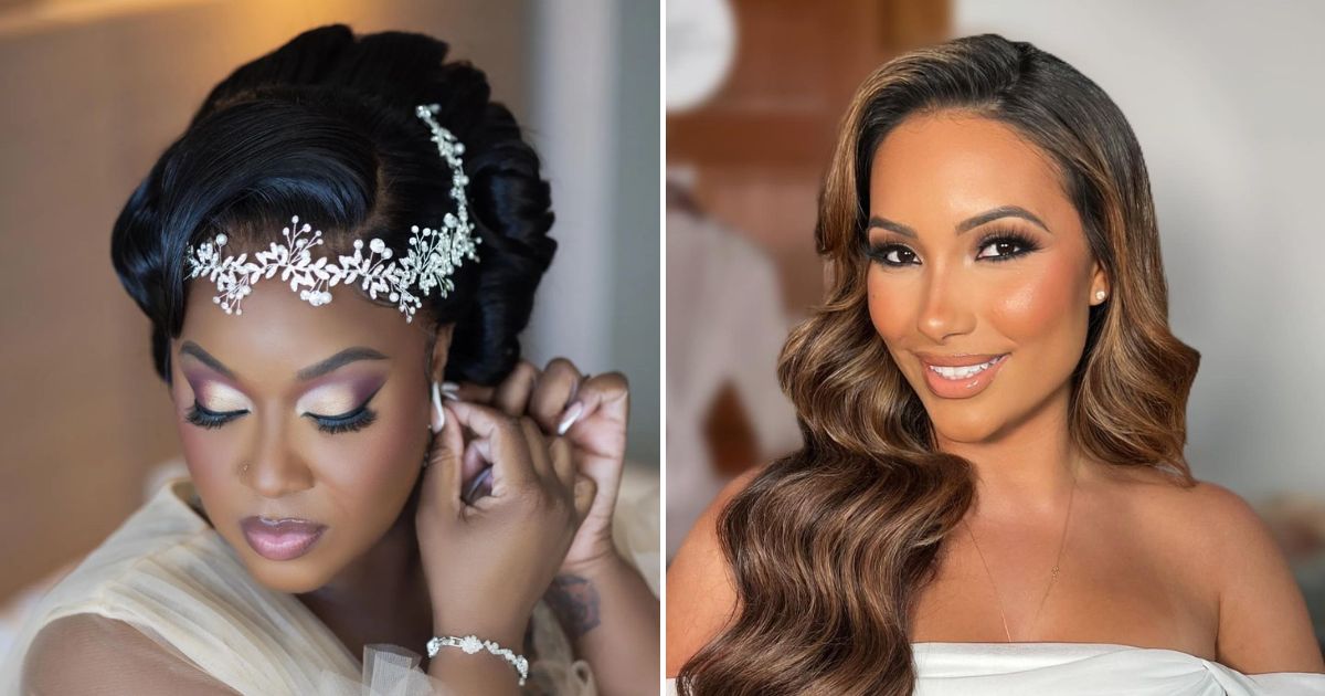 20 Stunning Hollywood Waves Wedding Hairstyles