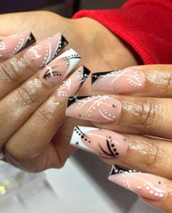 20 Iconic 90s French Tips Nails That Are Back And Better Than Ever