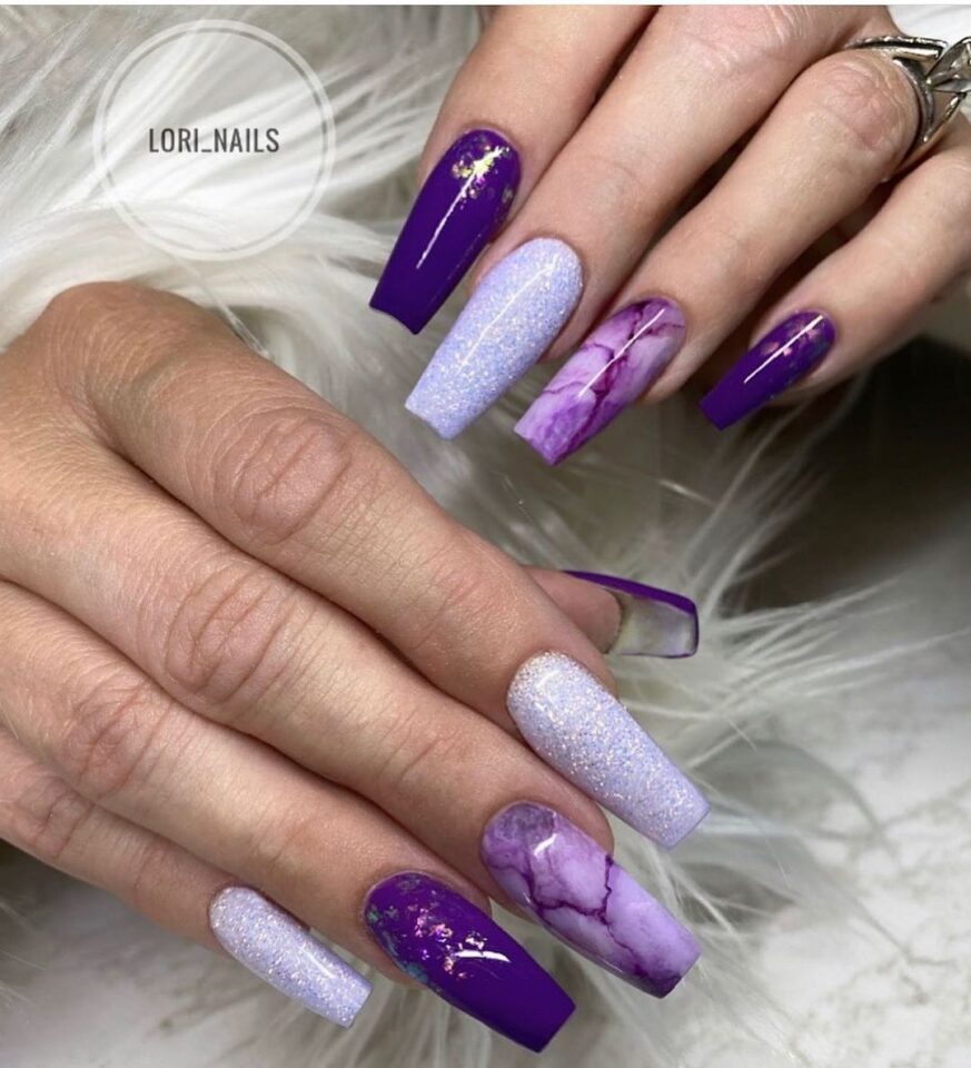 These 20 Marble Nail Designs Embody The Quiet Luxury Aesthetic