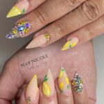 20 Fun And Cute Lemon Nails To Brighten Your Summer