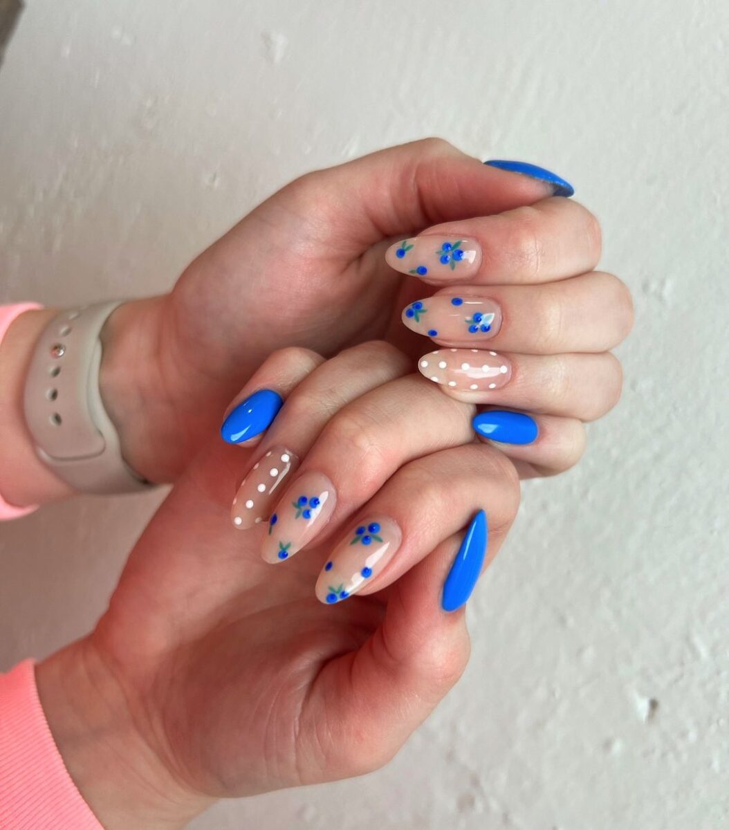 20 Blueberry Nail Art Ideas For A Yummy Looking Manicure