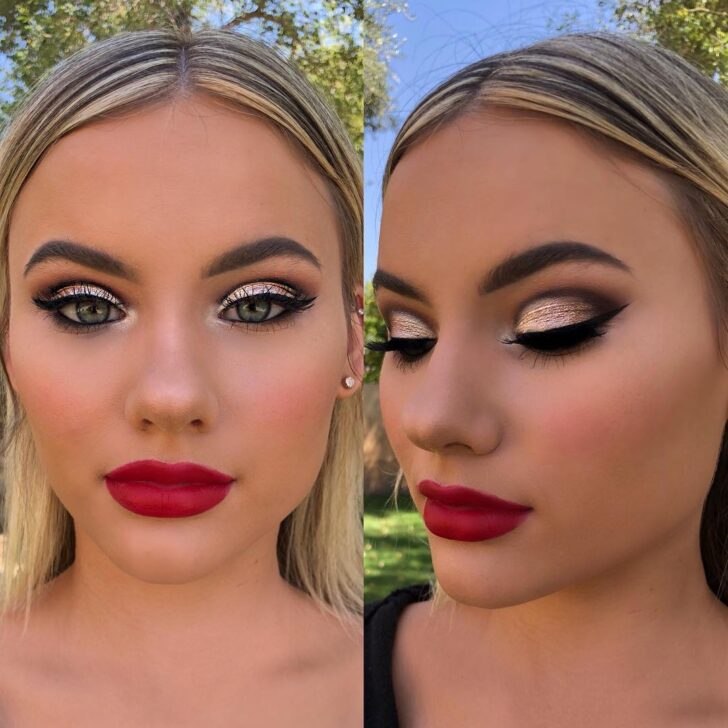 21 Cherry Red Lipstick Ideas To Take Your Makeup To New Heigths