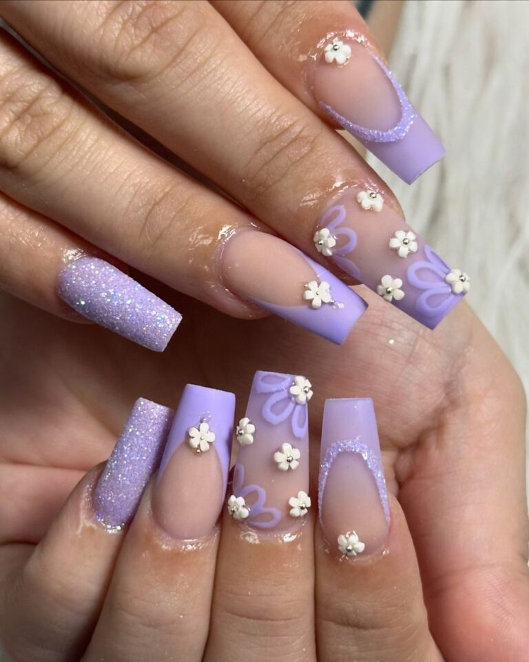 22 Purple Summer Nails To Embrace Your Inner Royalty