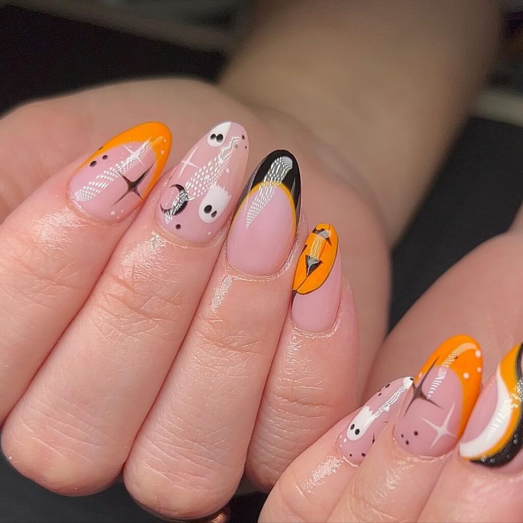 25 Halloween Nails Ideas To Trick Or Treat Yourself This Spooky Season