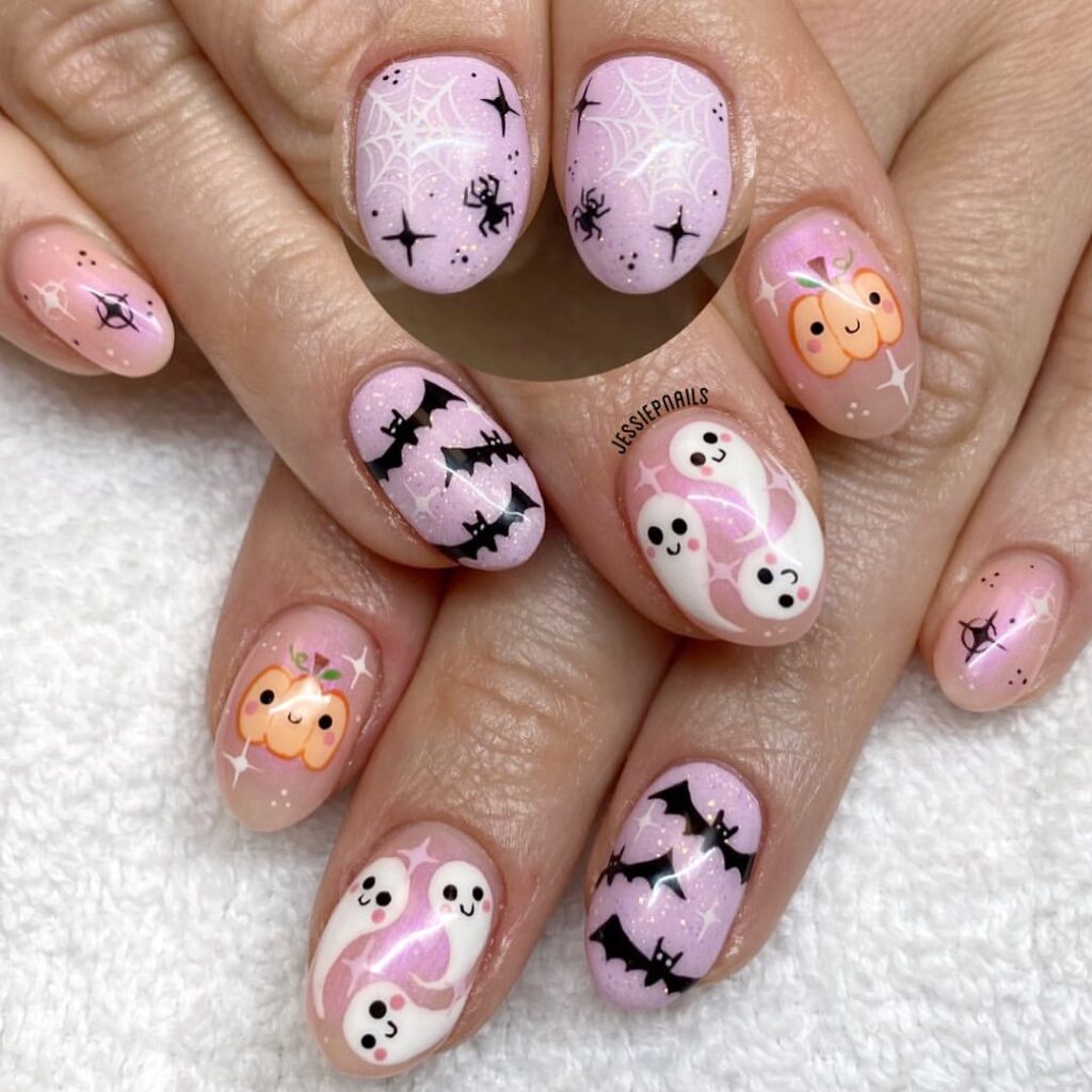25 Halloween Nails Ideas To Trick Or Treat Yourself This Spooky Season