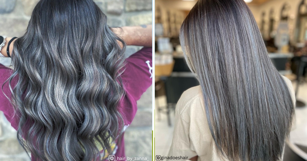 20 Brown Hair With Silver Highlights Styles For Ultimate Shimmering ...
