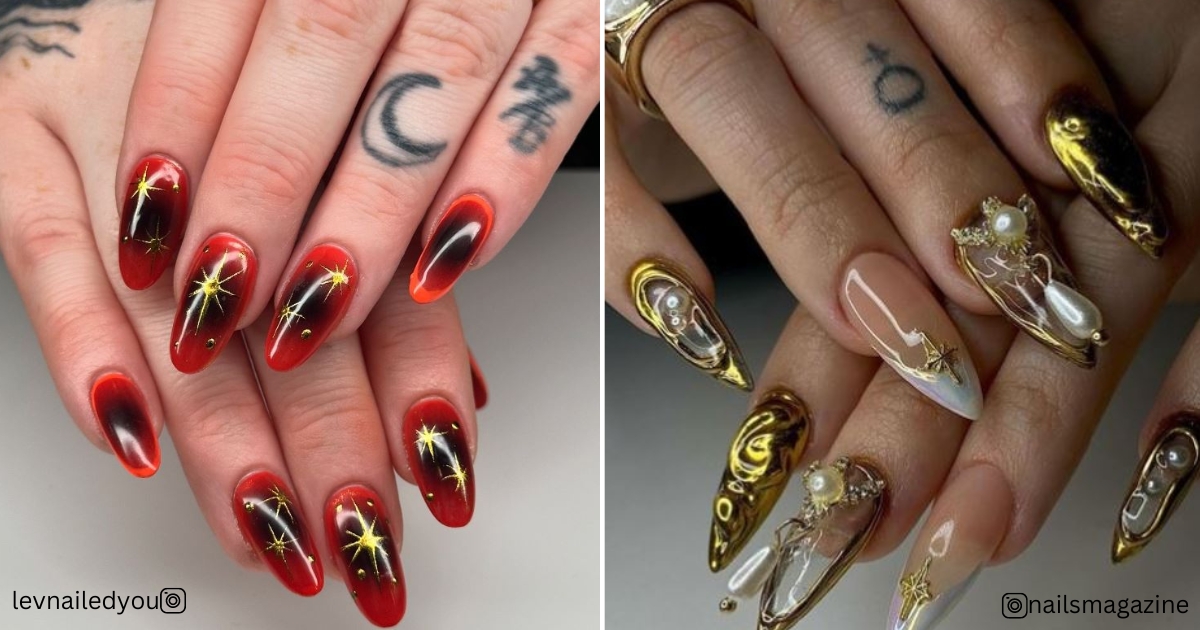 20 Fall Gel Nails That Take The Look Up A Notch
