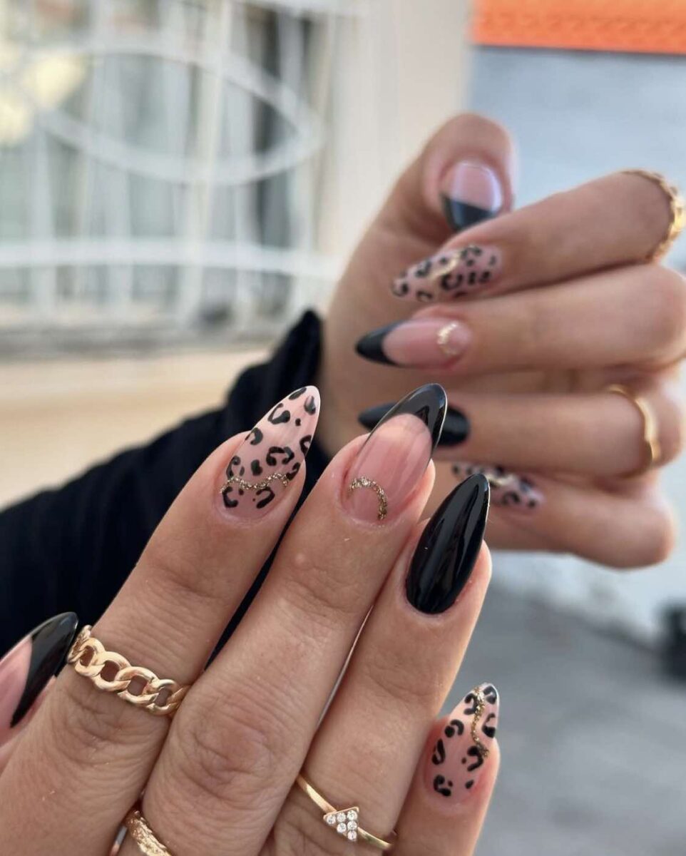 Embrace The Dark Side With These 20 Black Fall Nails Ideas