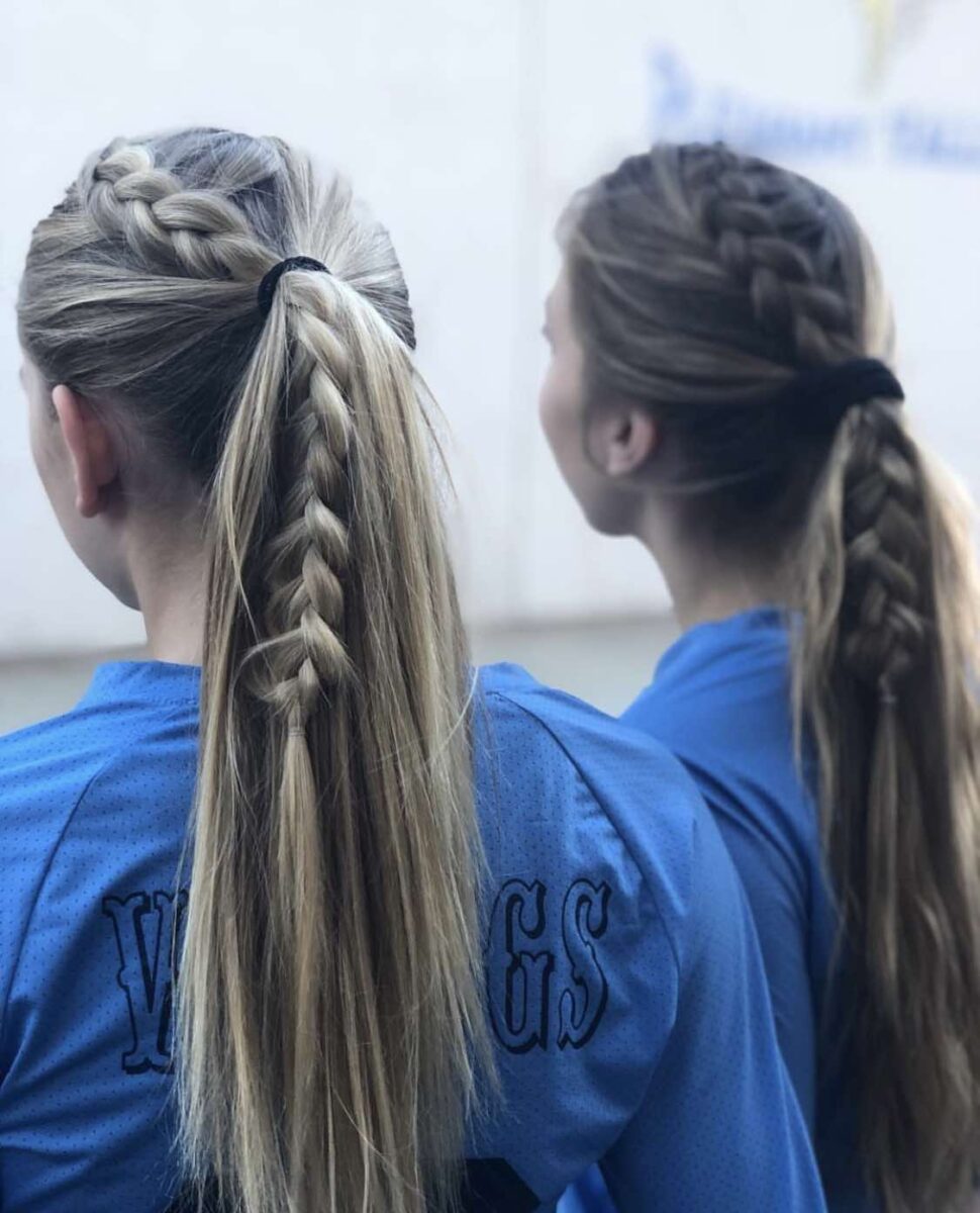 These 20 Practical Game Day Hair Ideas Will Help You Play Hard And ...