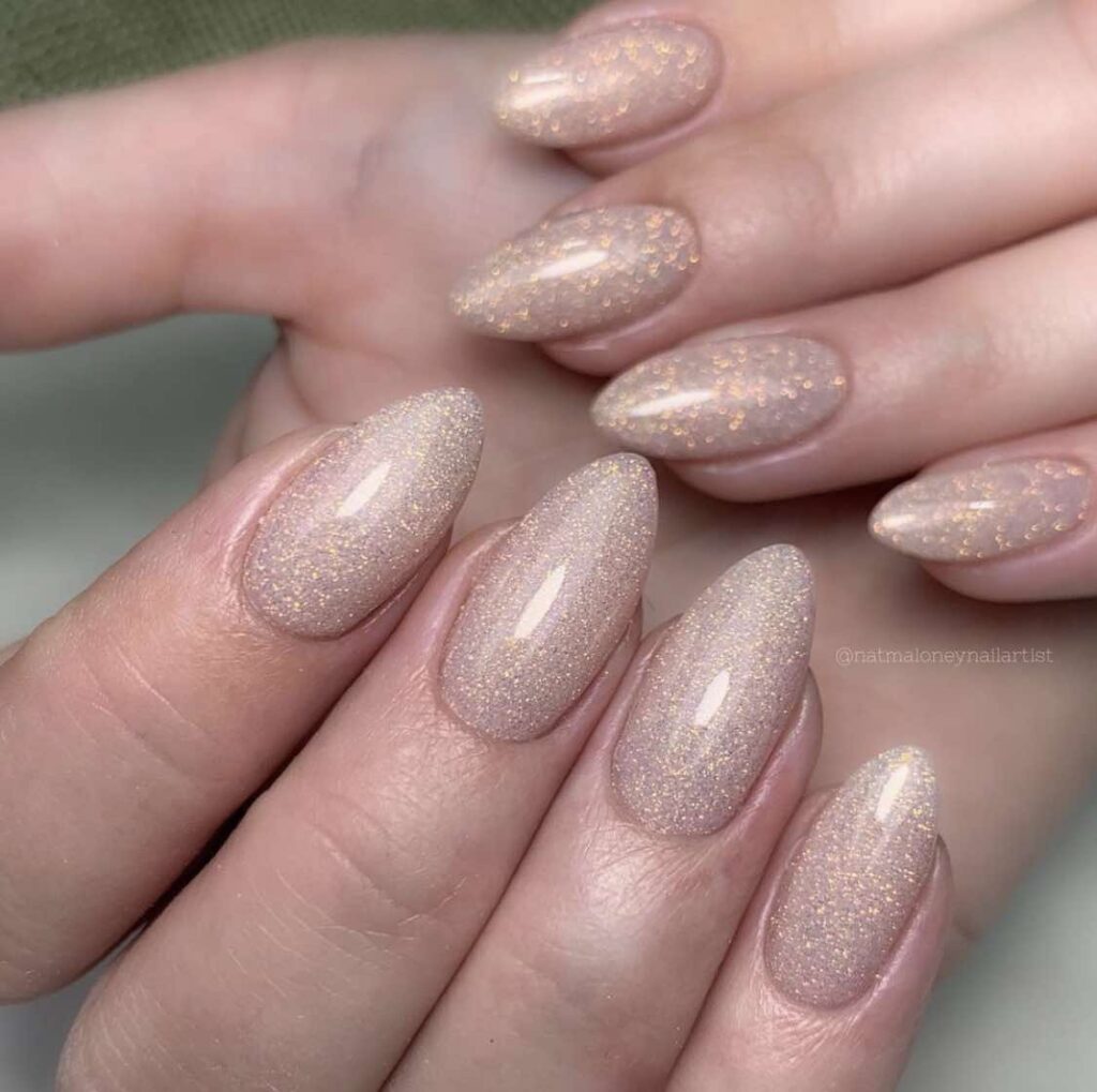 20 Glitter Nails Design To Shine Your Way