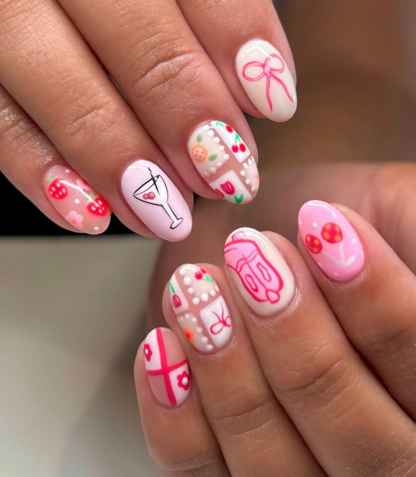 Turn Back Time With These 20 Retro Nail Art Designs