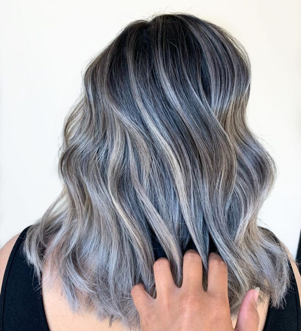 20 Brown Hair With Silver Highlights Styles For Ultimate Shimmering ...