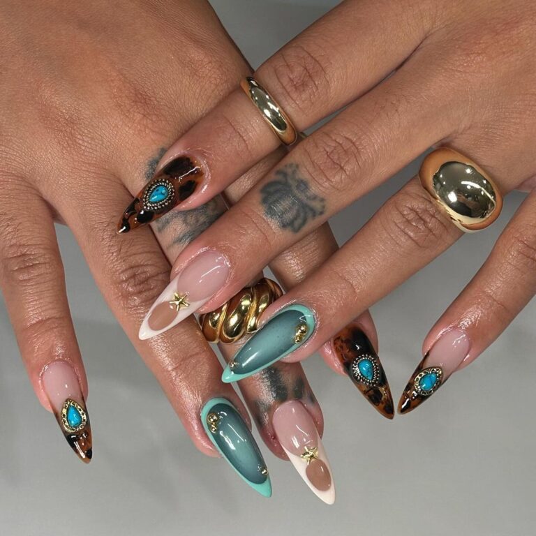 The Eye-Catching Nail-Volution Tortoise Nails That Turn Heads