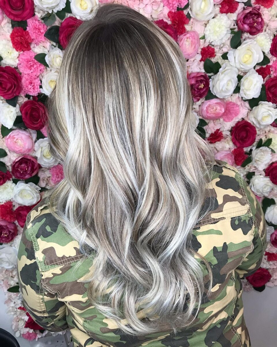 20 Brown Hair With Silver Highlights Styles For Ultimate Shimmering ...