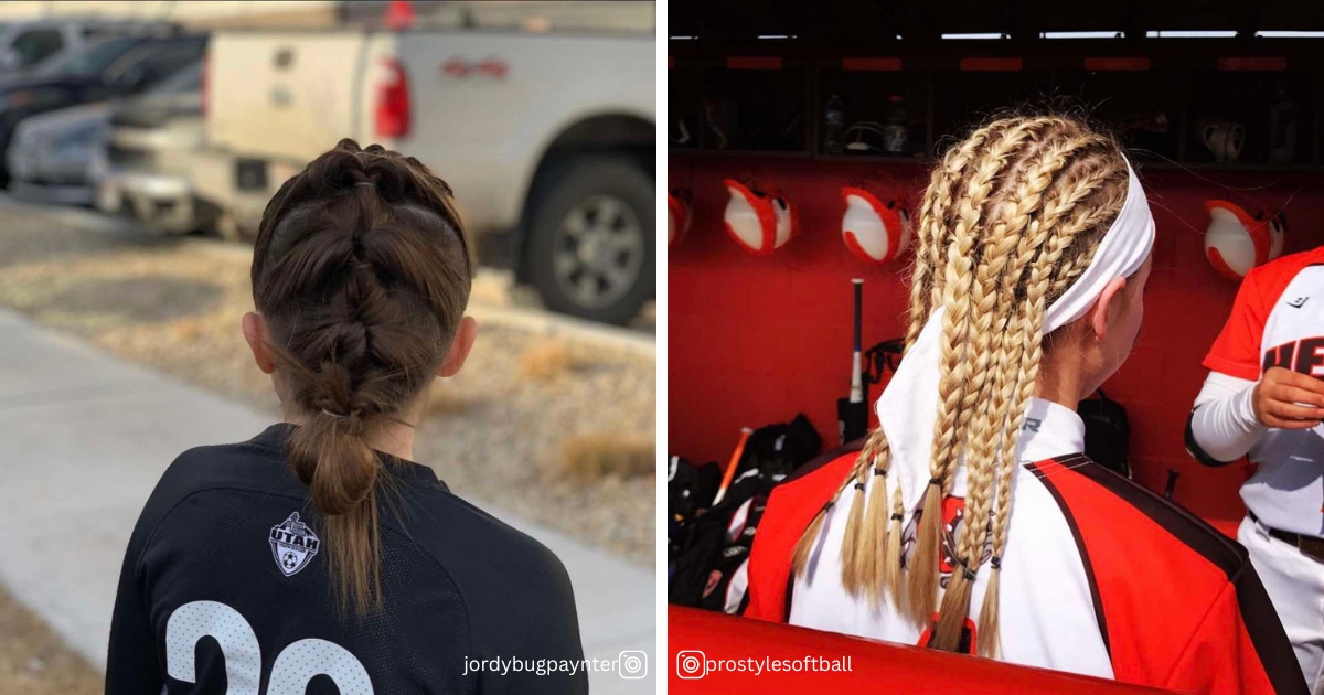 These 20 Practical Game Day Hair Ideas Will Help You Play Hard And ...