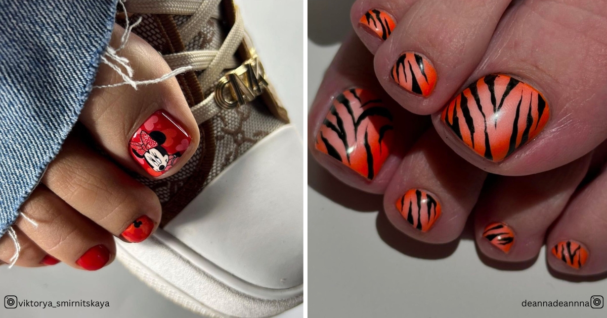 Toe-Mendeous Red Toe Nails That Make Your Eyes Pop