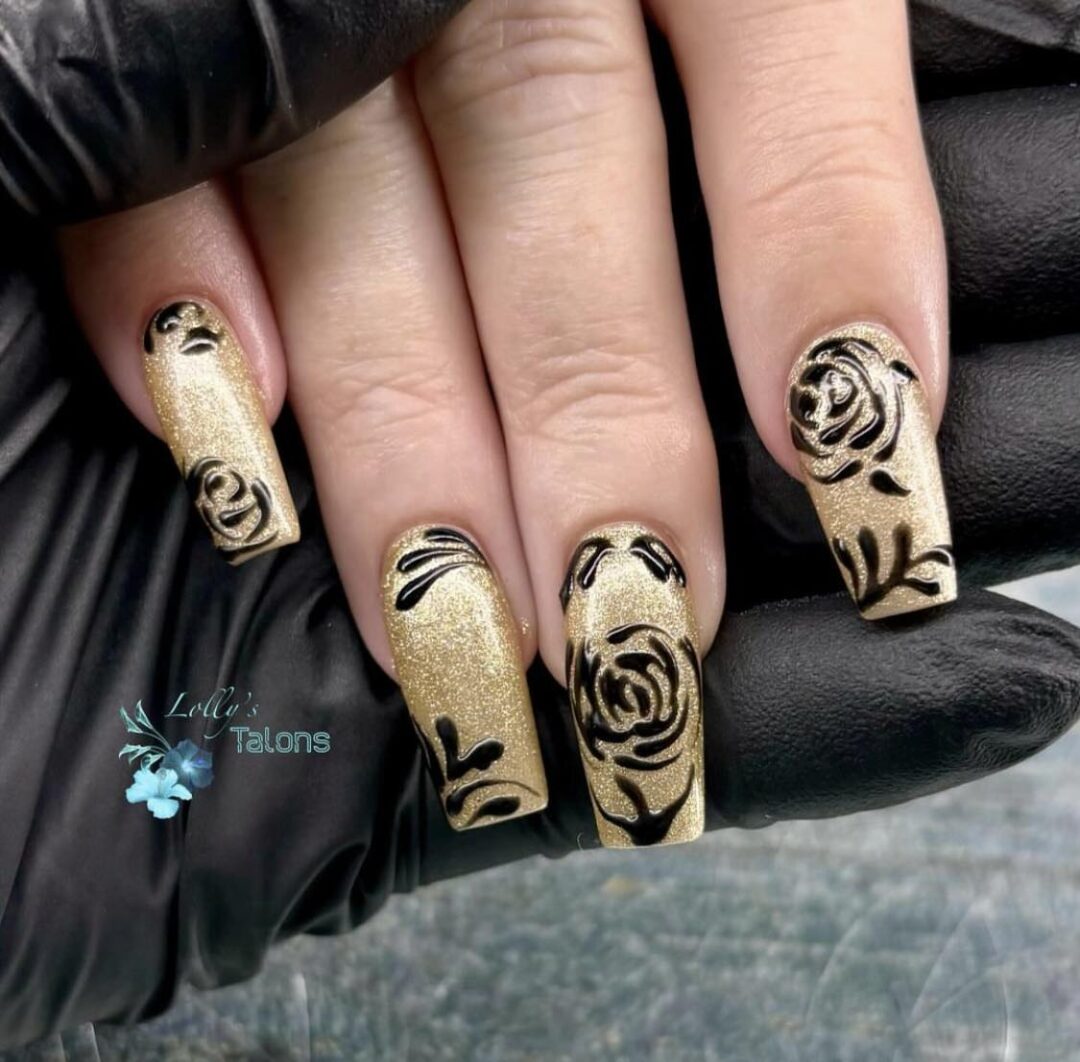 Meet Black And Gold Nails Ideas For The Ultimate Wow Factor