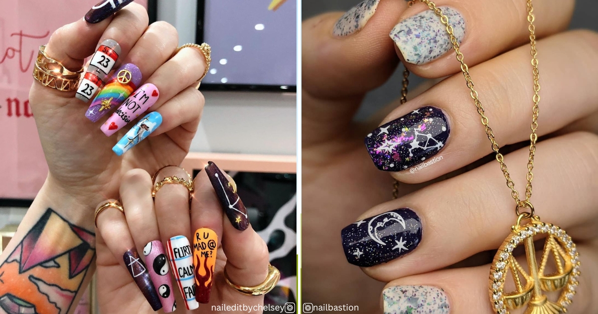 25 Libra Nail Designs To Bring Balance Back To Your Life