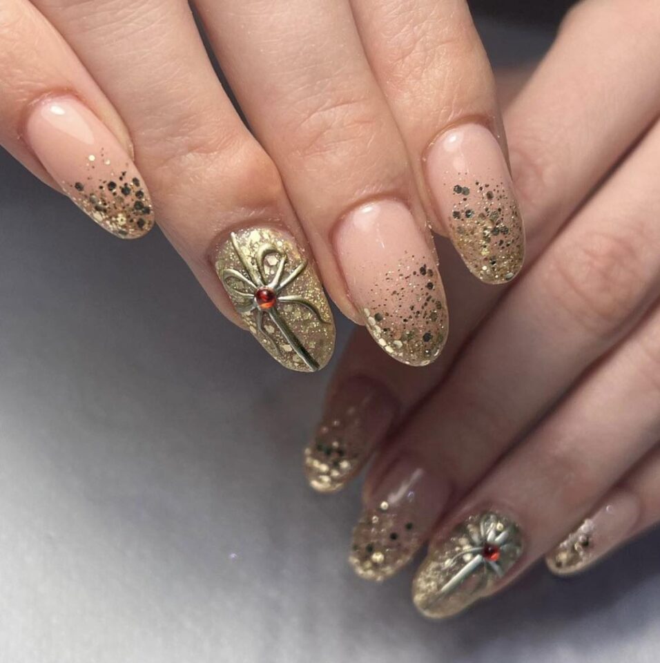 Unlock The Next Level With These 22 Gorgeous Gold Nails