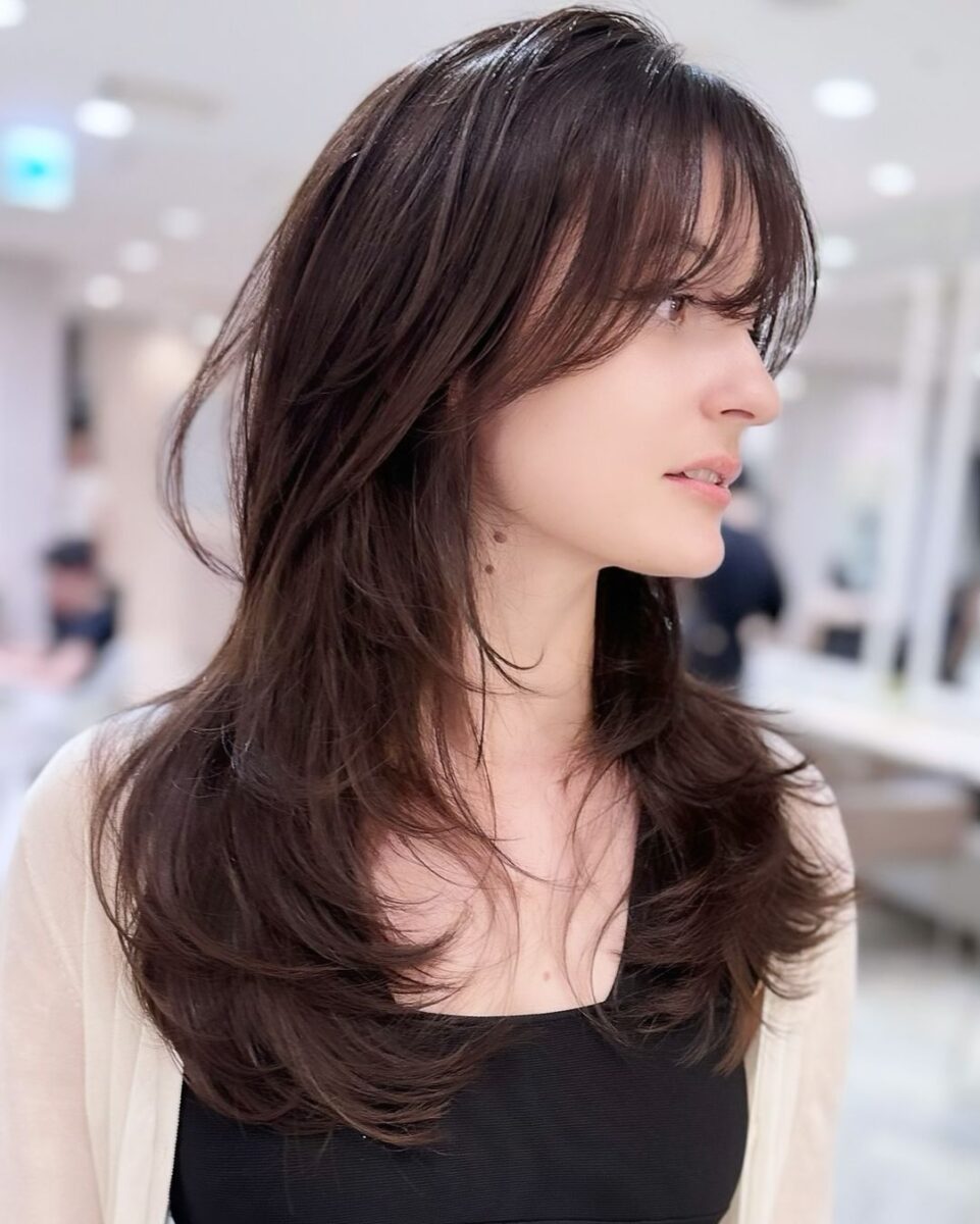 Turning Heads Ablaze With Your Memorable Butterfly Bangs