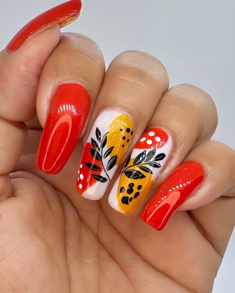 Earthy Rich Terracotta Nail Designs To Seize The Clay