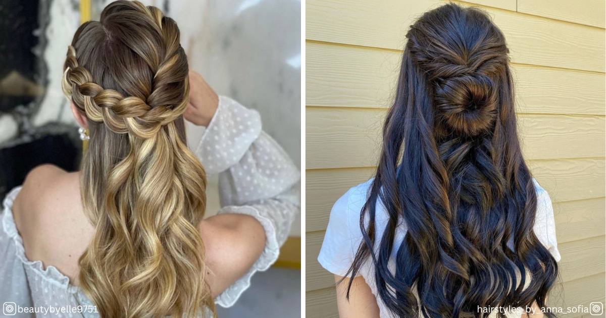 Hair We Go With Celebratory Hoco Hairstyles For Long Hair