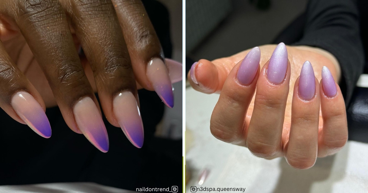Lavender Chrome Nails That Will Keep You Scent-Sational All Year Round