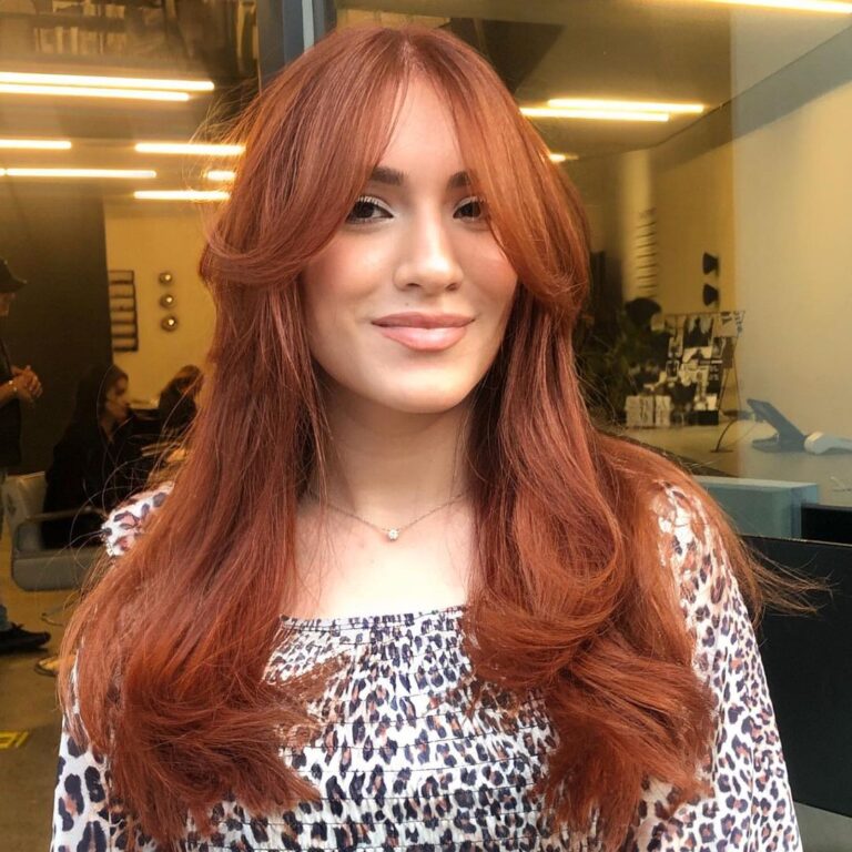 Turning Heads Ablaze With Your Memorable Butterfly Bangs