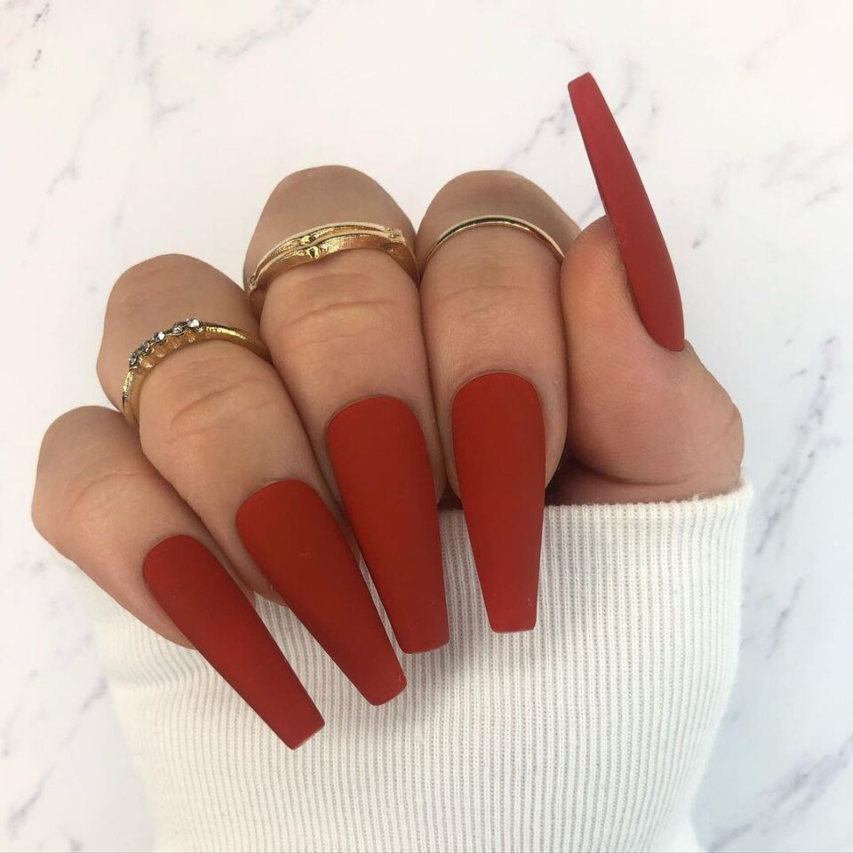 Earthy Rich Terracotta Nail Designs To Seize The Clay