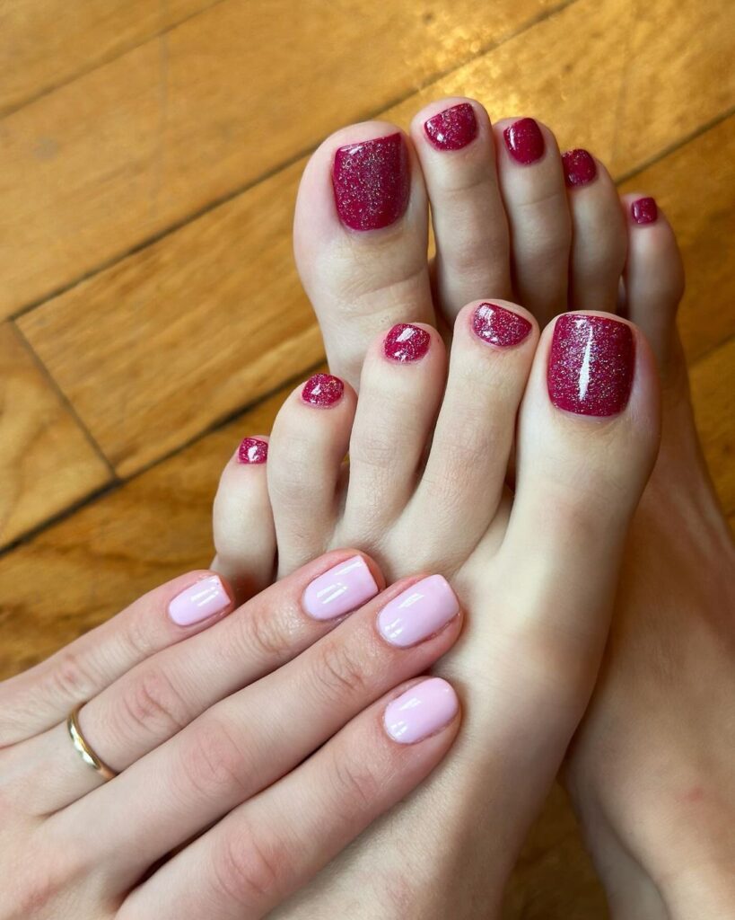 It's Never Toe-Late For Fall-Colored Toenails And Pedicures