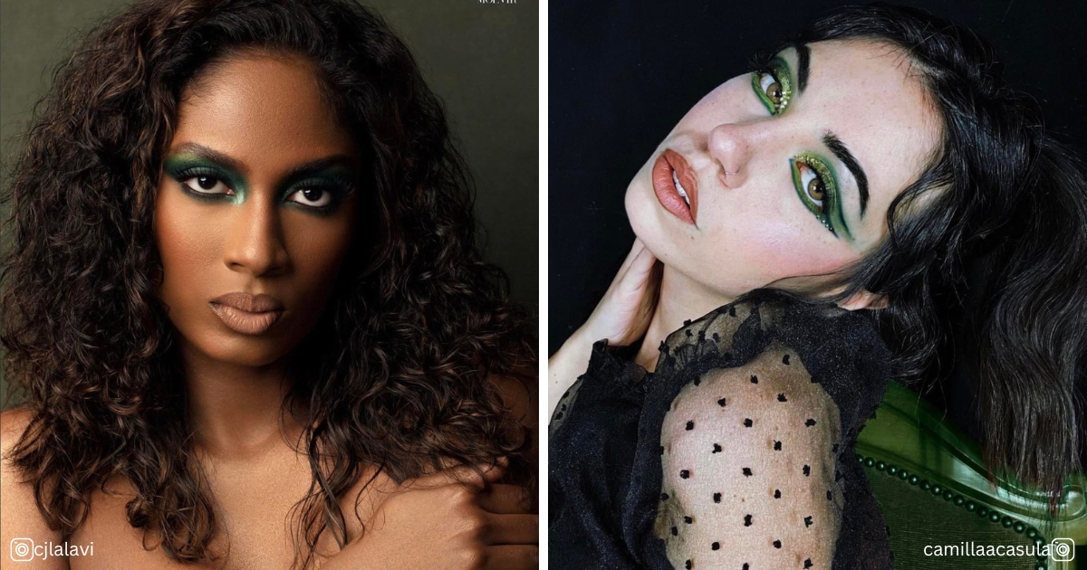 These Stunning Emerald Green Makeup Looks Will Help You Make Every ...