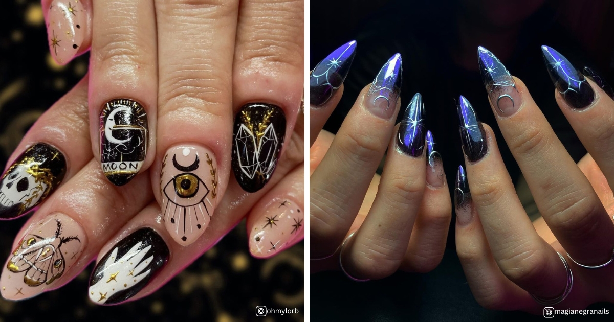 These Witchy Nails Are Proof There Is Magic In The Air This Fall