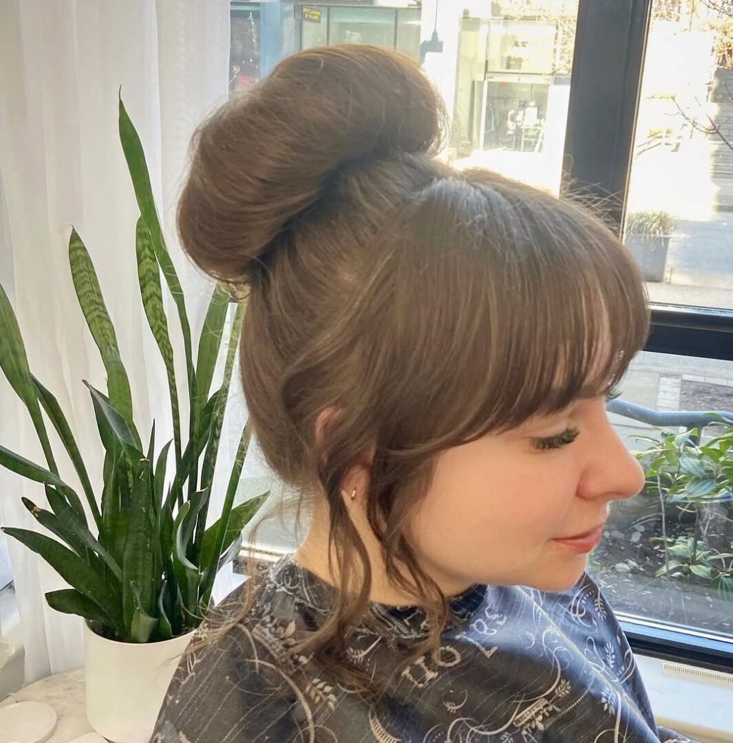 24 Updo With Bangs Combos That Will Make You Look Bang-tastic